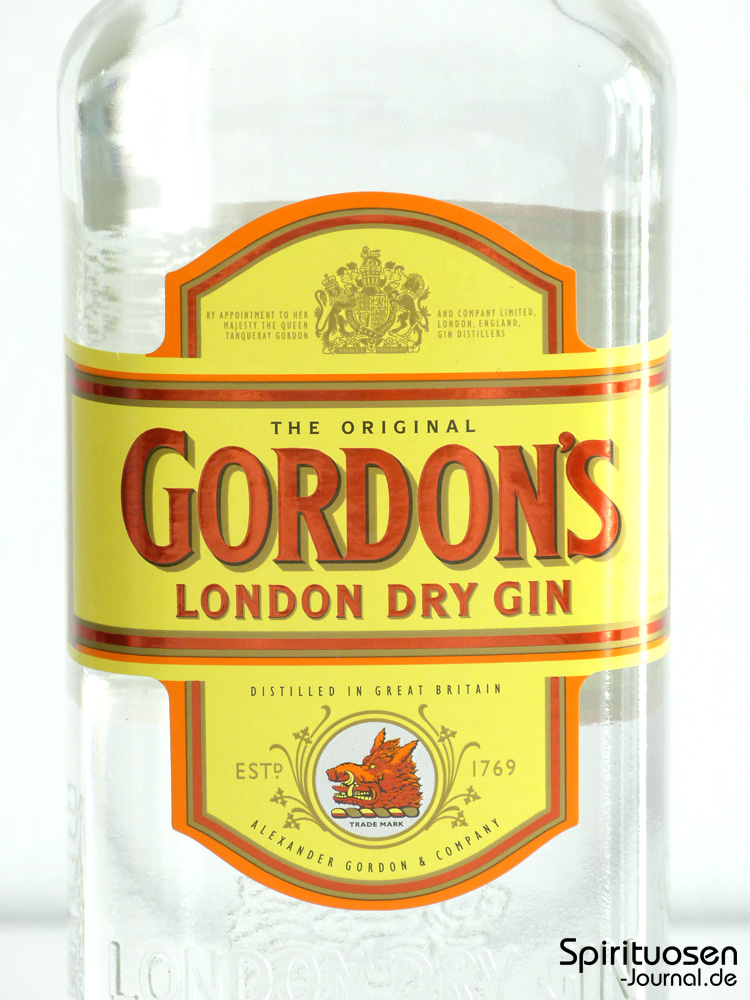 Test: Gordon's London Dry Gin – Spirituosen-Journal.de
